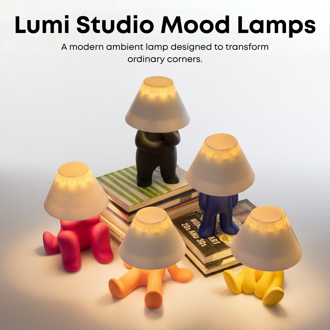 Lumi Studio Lamp – A Mood Light With Character by Layerstory – LayerStory